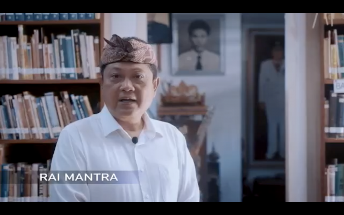 Dukungan Ida Bagus Rai Dharmawijaya Mantra atas #sastrasaraswatisewana ...